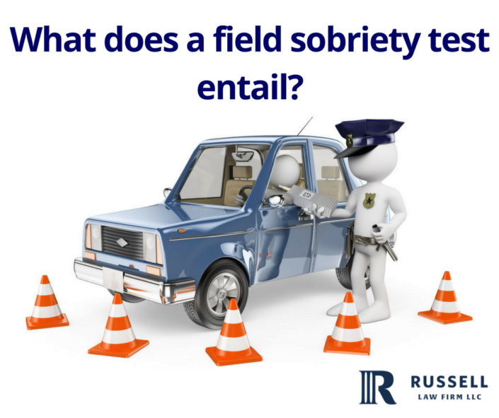 What does a field sobriety test entail in LS